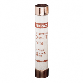 OTS60 Fuse - Ferraz/Mersen,60A,OTS,Class K5,One Time,600V,60 Amp ...